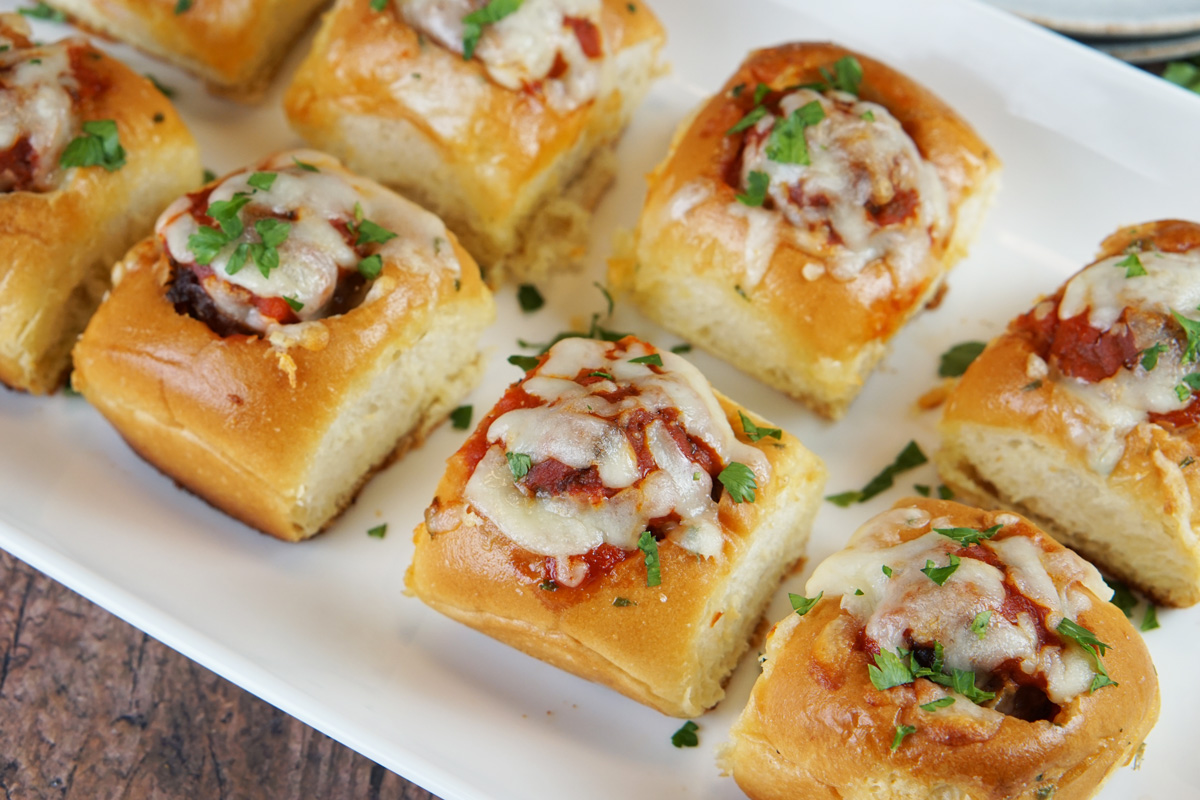 Irresistible Mini Meatball Subs