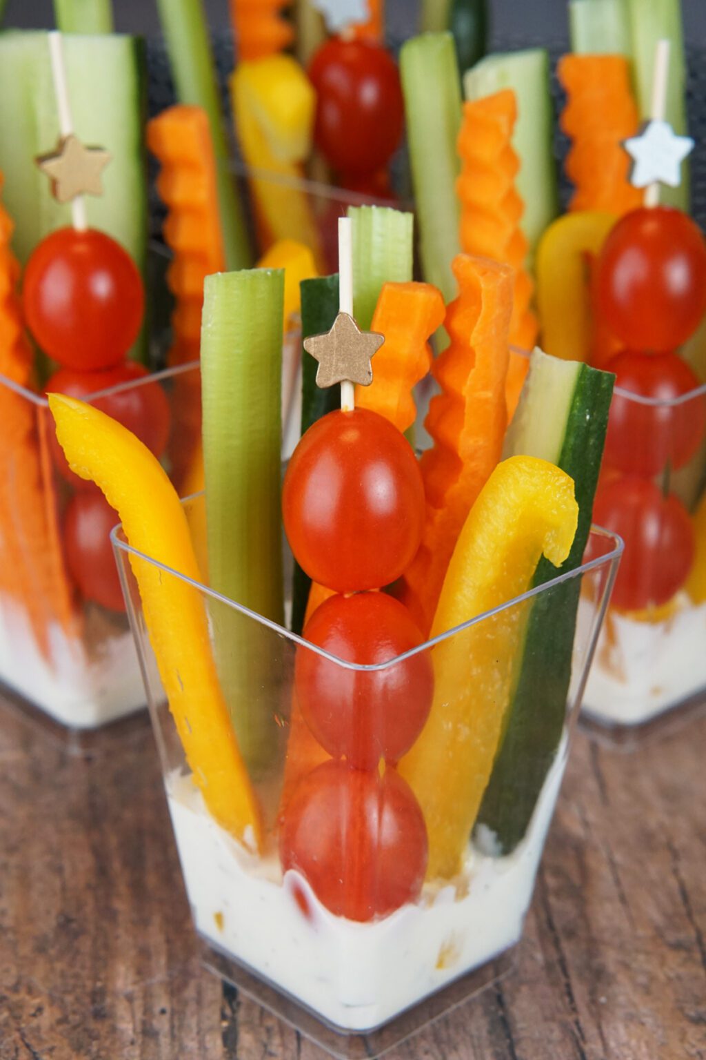 Quick & Easy Veggie Cups