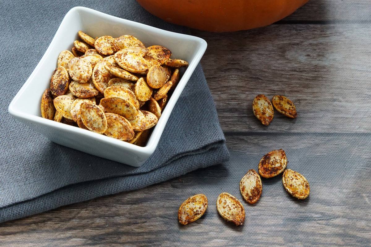 Crispy Roasted Pumpkin Seeds