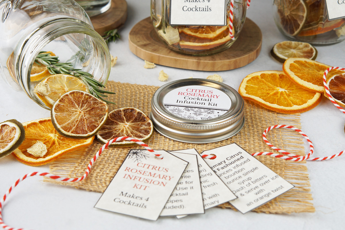 Citrus Rosemary Cocktail Infusion Kit