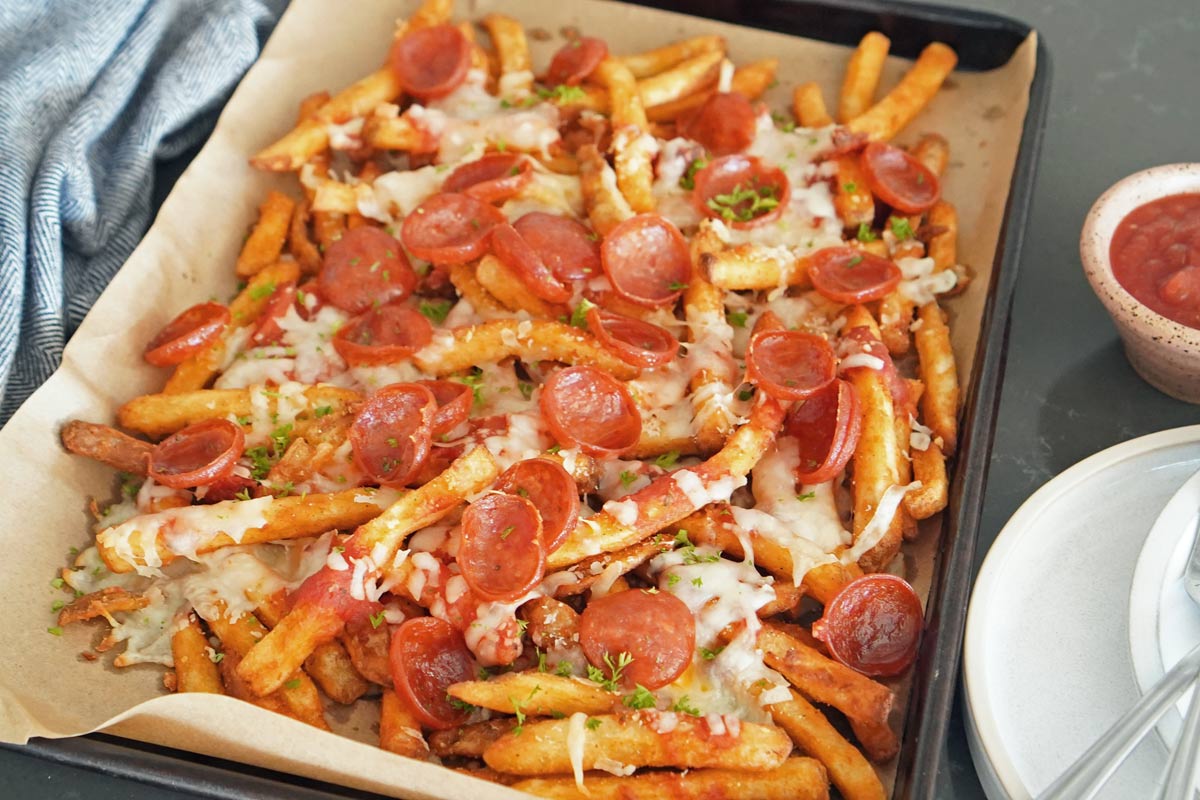 Loaded Pizza Fries